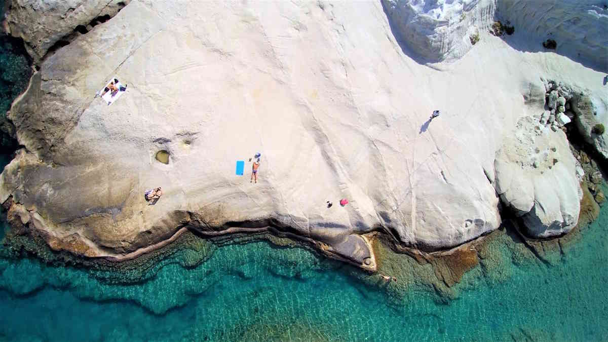 What to See and Fun Things to Do at Sarakiniko Beach, Greece